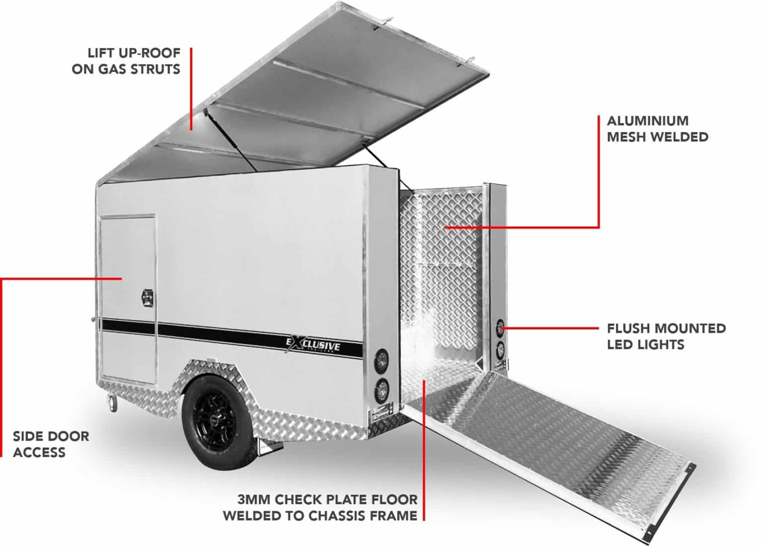 Aluminium Trailers In Bathurst | Exclusive Trailers
