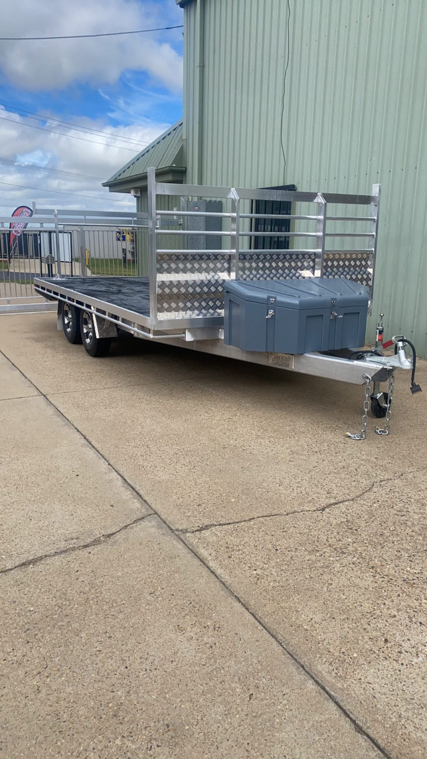 Flat Bed Trailer 6m Rated 3.5t - Exclusive Trailers
